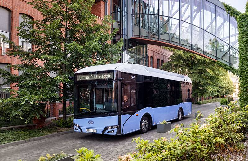 L’Urbino 9 LE rejoint la gamme électrique de Solaris