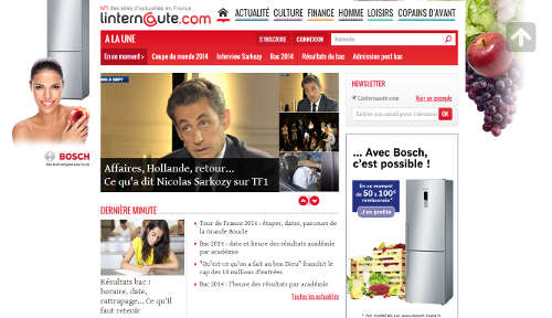 Top 20 des sites les plus consultés au travail